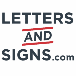 Installation Methods - Letters and Signs